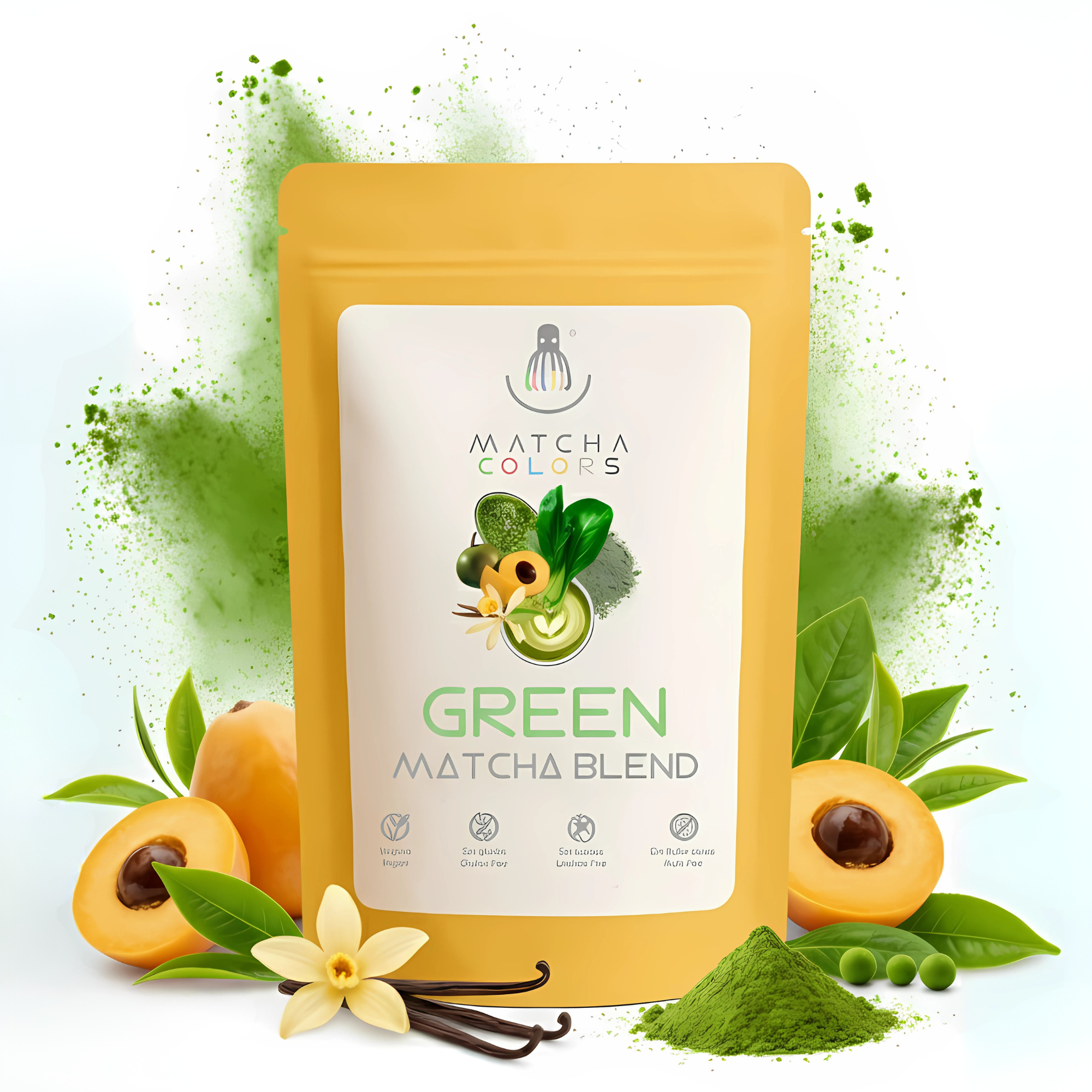 Green Matcha Blend con chlorella y espinaca | Matcha Colors